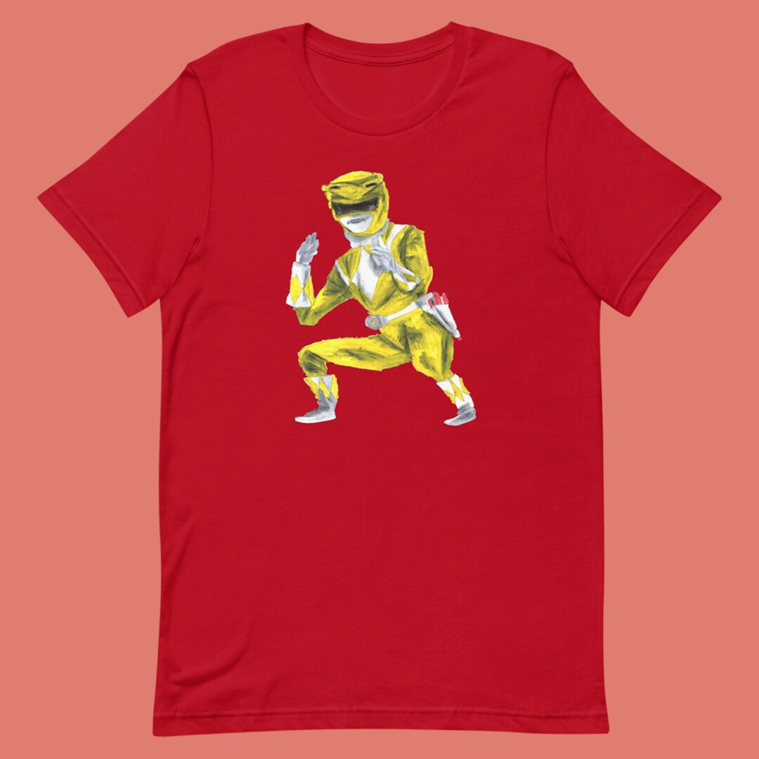 Yellow Ranger Power Rangers T Shirt Unisex - Etsy