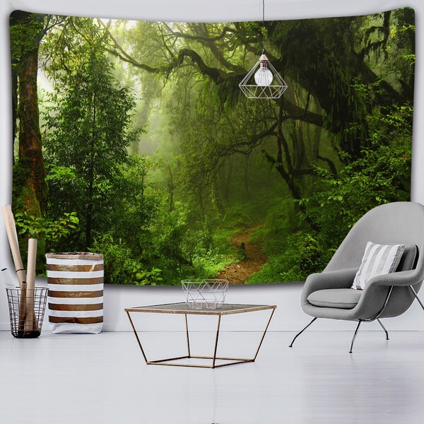 Forest Tapestry - Etsy