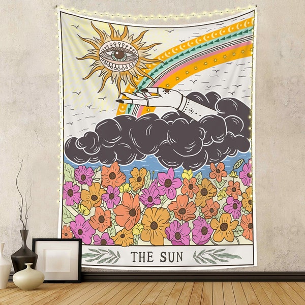 Sun Tapestry - Etsy