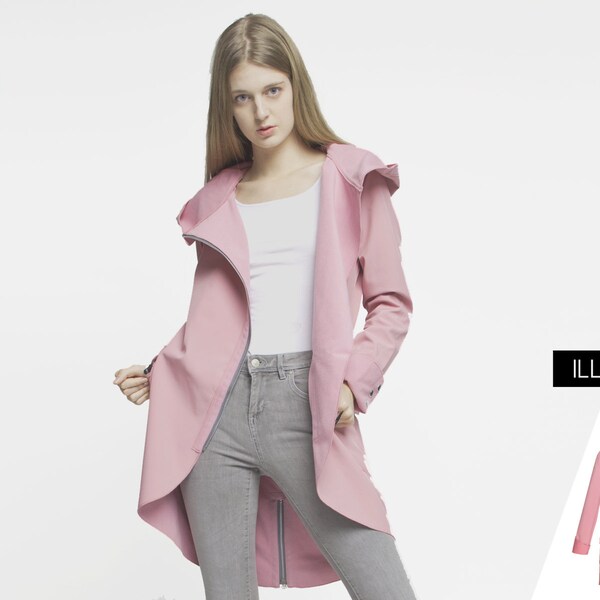 Asymmetrical Coat - Etsy