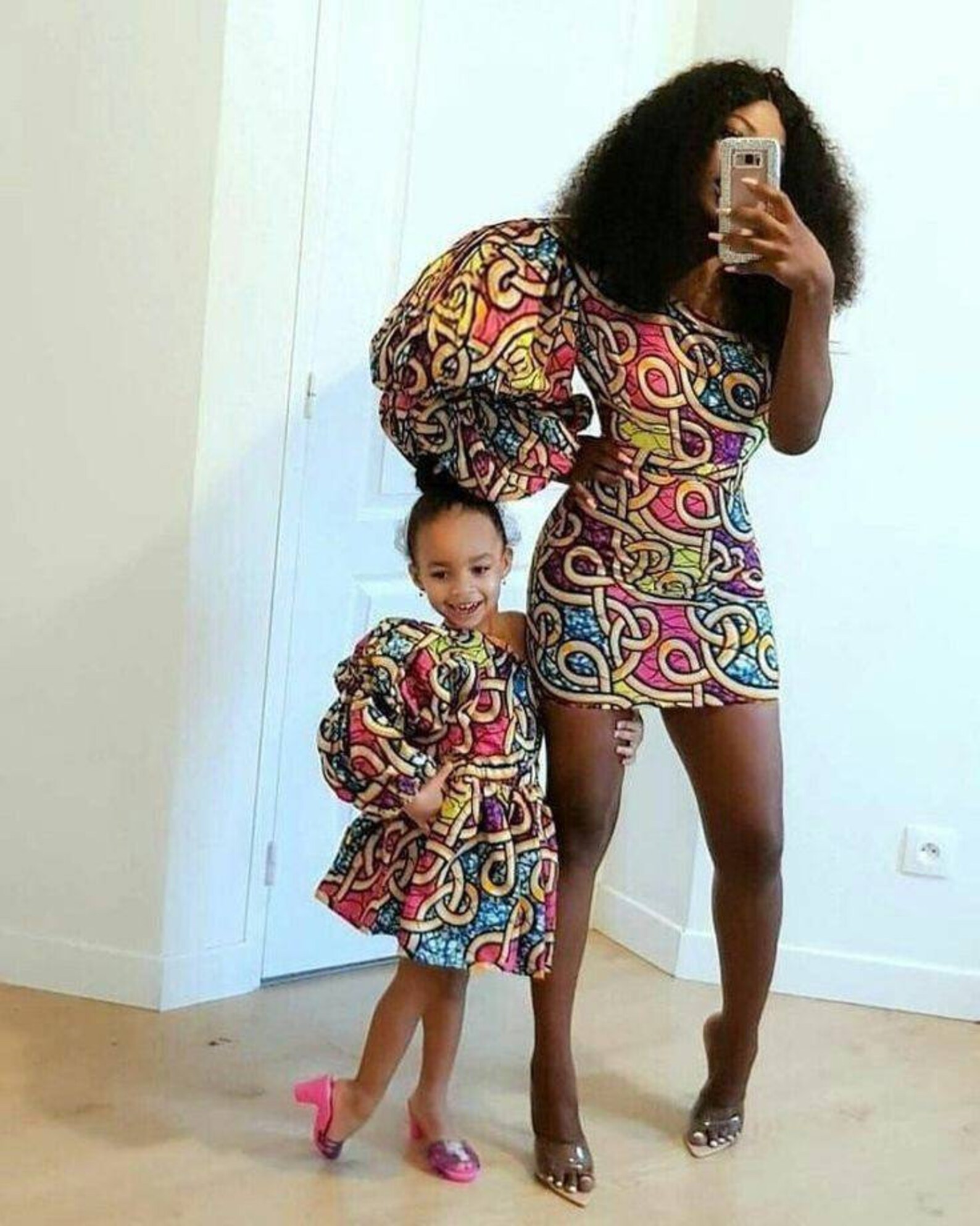 African Mum and Daughter Matching Outfit/african Mommy and - Etsy Hong Kong