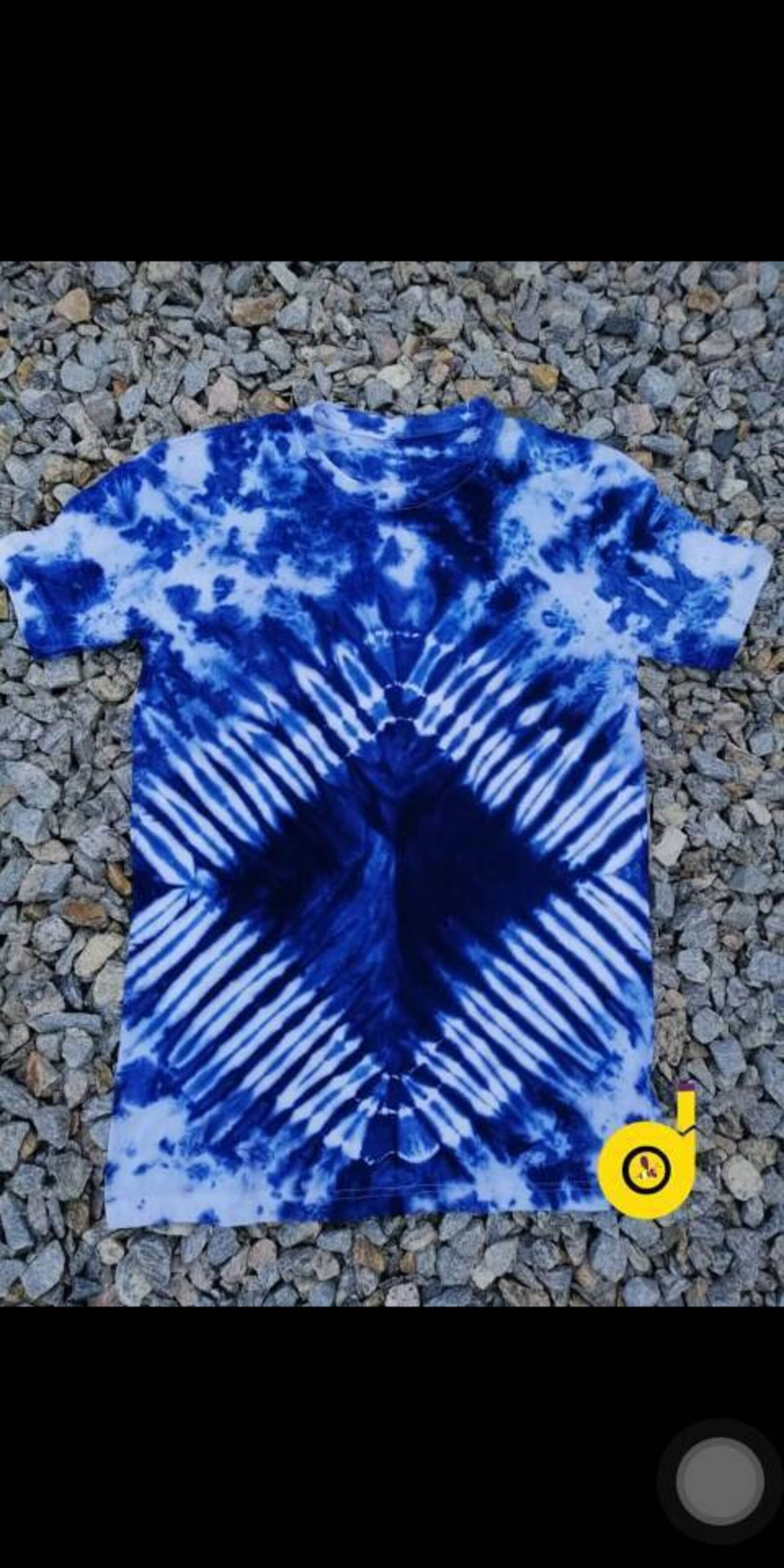 Adire tie and dye /Adire tops/Adire round neck /Adire shirt | Etsy
