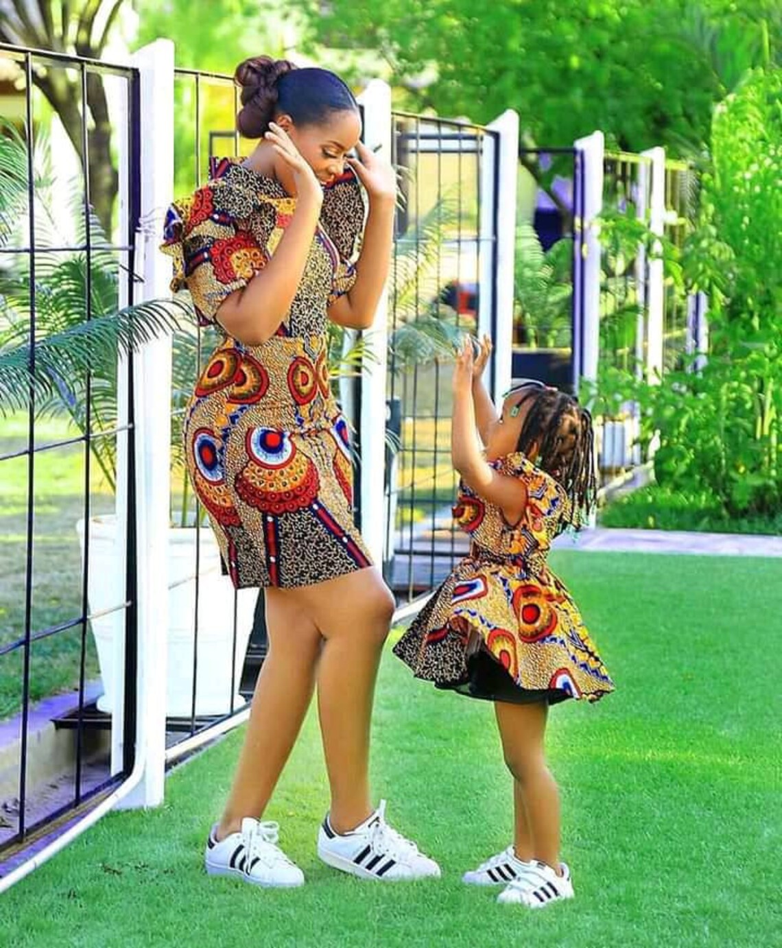 African Mum and Daughter's Outfits/mommy and Me - Etsy