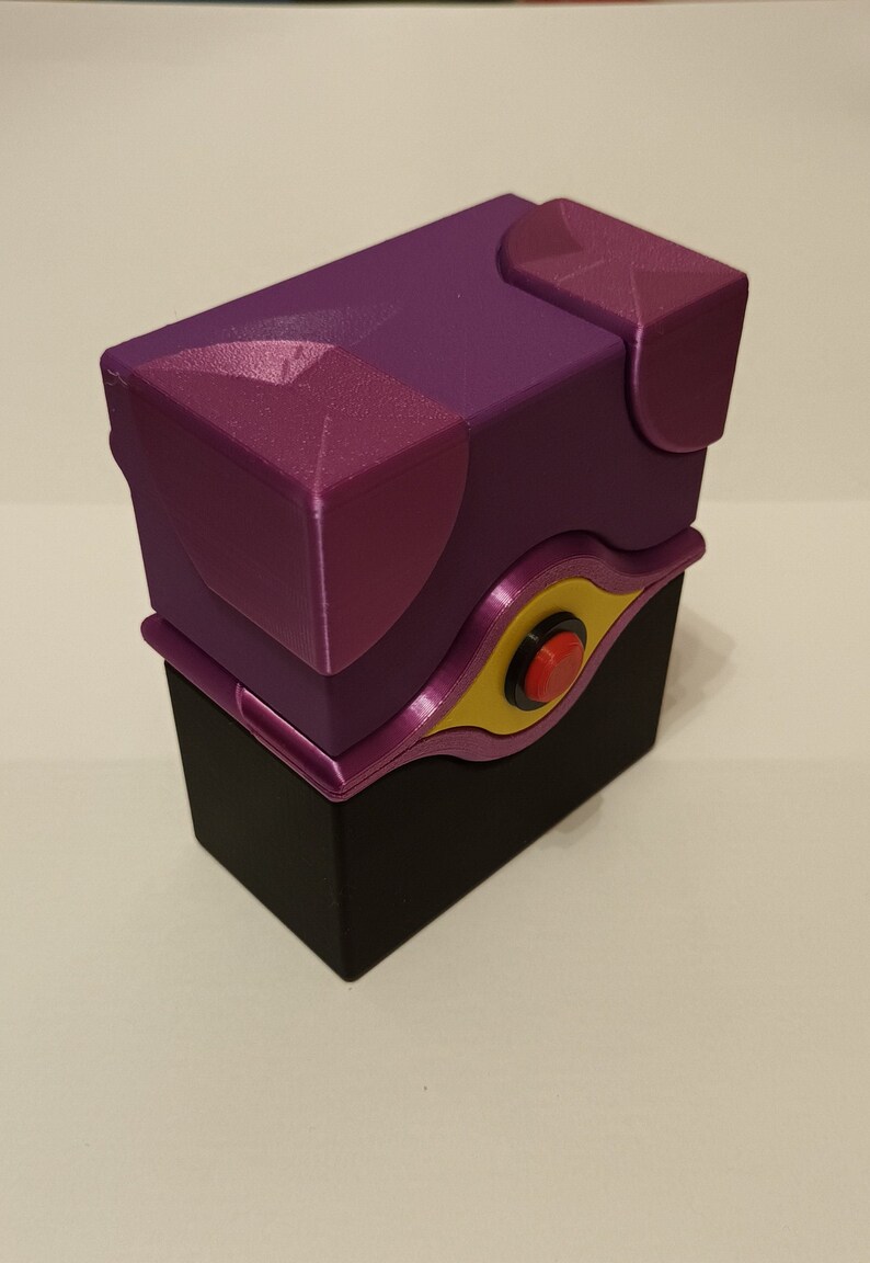 3D Printed Clone Ball Pokemon TCG Deck Box, Magnetic Card Storage - Etsy