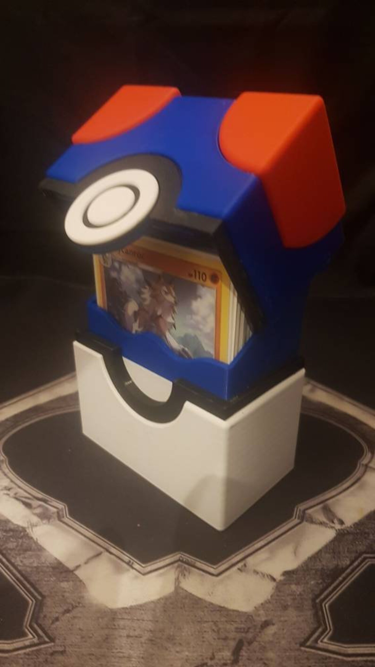 Pokemon Great Ball Deck Box With Magnetic Locking | Etsy