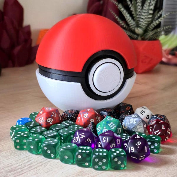 Pokeball Holder - Etsy UK