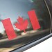 Canadian Flag Decal, Military Canadian Bumper Sticker, PNW Sticker ...