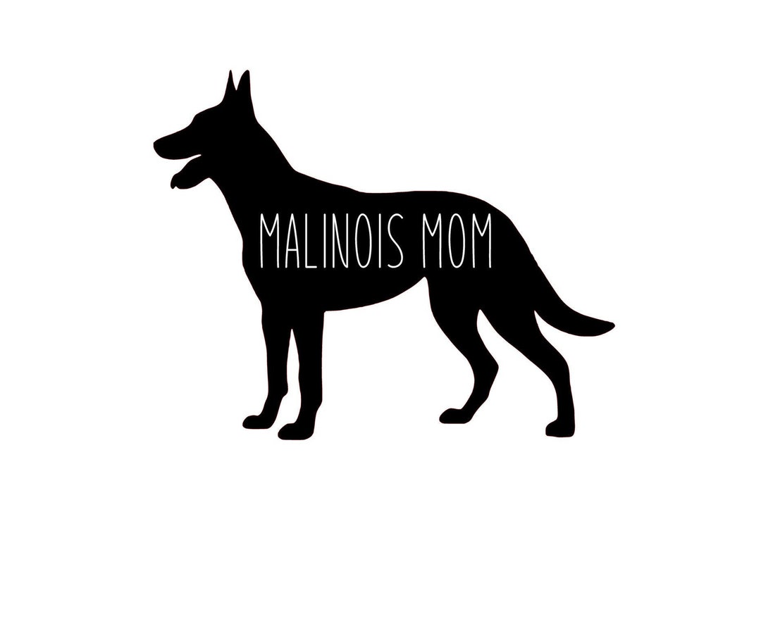 Belgian Malinois Mom Decal: Oracal Vinyl Dog Bumper Sticker - Etsy UK