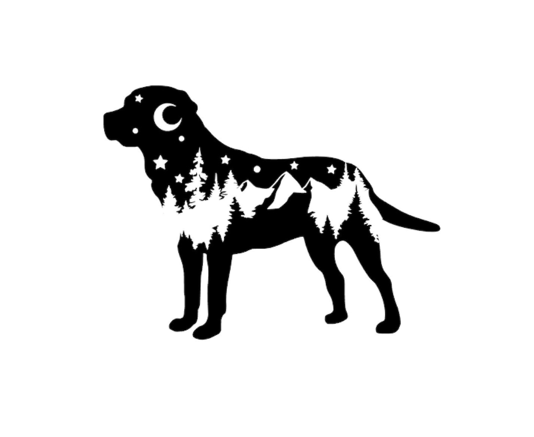 Labrador Retriever Decal, Adventure Retriever, Lab Bumper Sticker, Dog ...