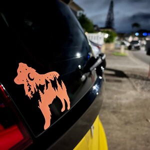 Adventure Aussie Decal, Aussie Nature Bumper Sticker, Dog Mom, Dog ...