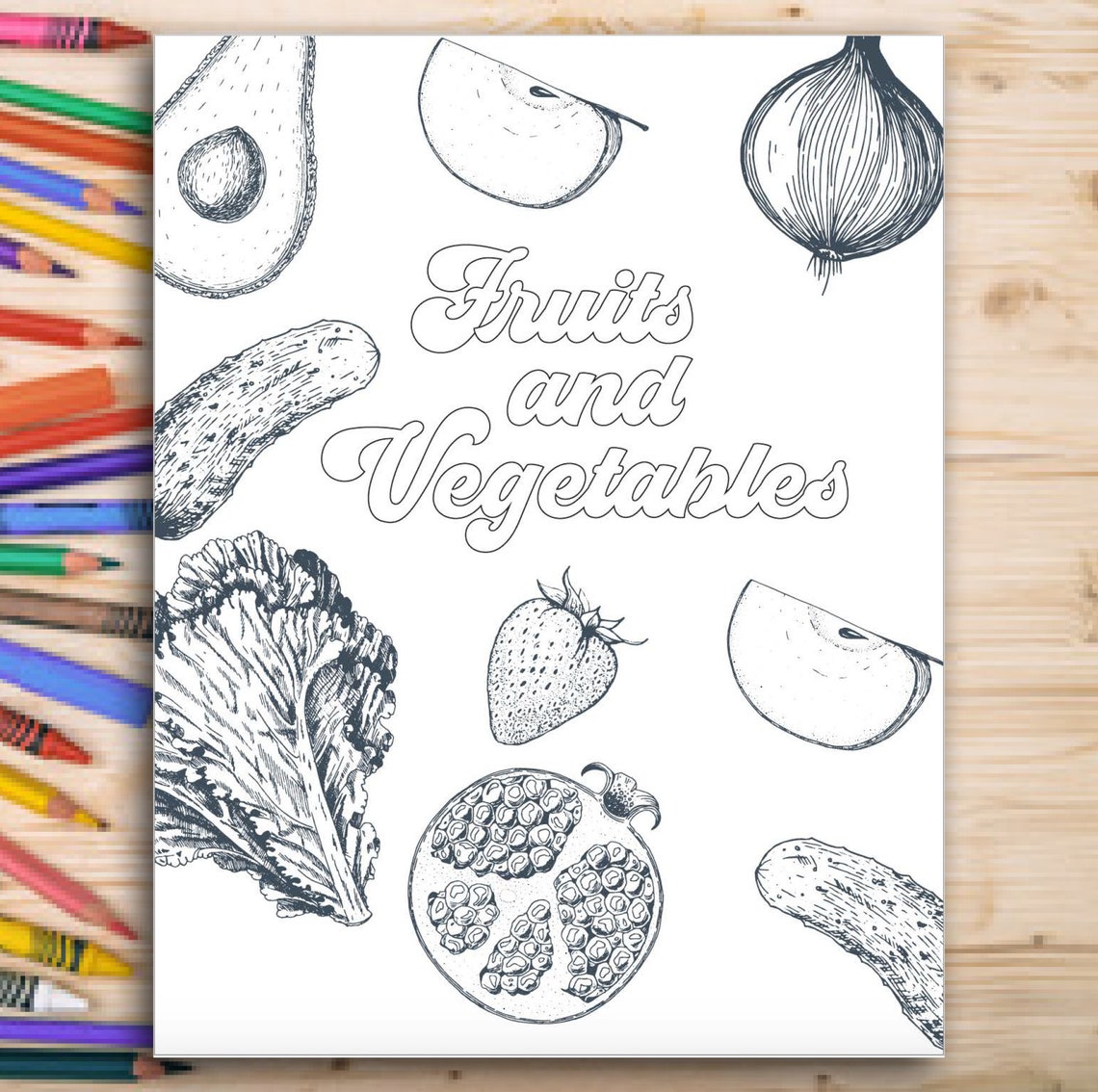 Coloring Recipe Book Printable Coloring Pages Adult Coloring Pages ...