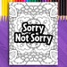 Millennial Phrases Volume 2 Coloring Pages Printable Coloring Pages ...