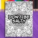 Millennial Phrases Volume 2 Coloring Pages Printable Coloring Pages ...
