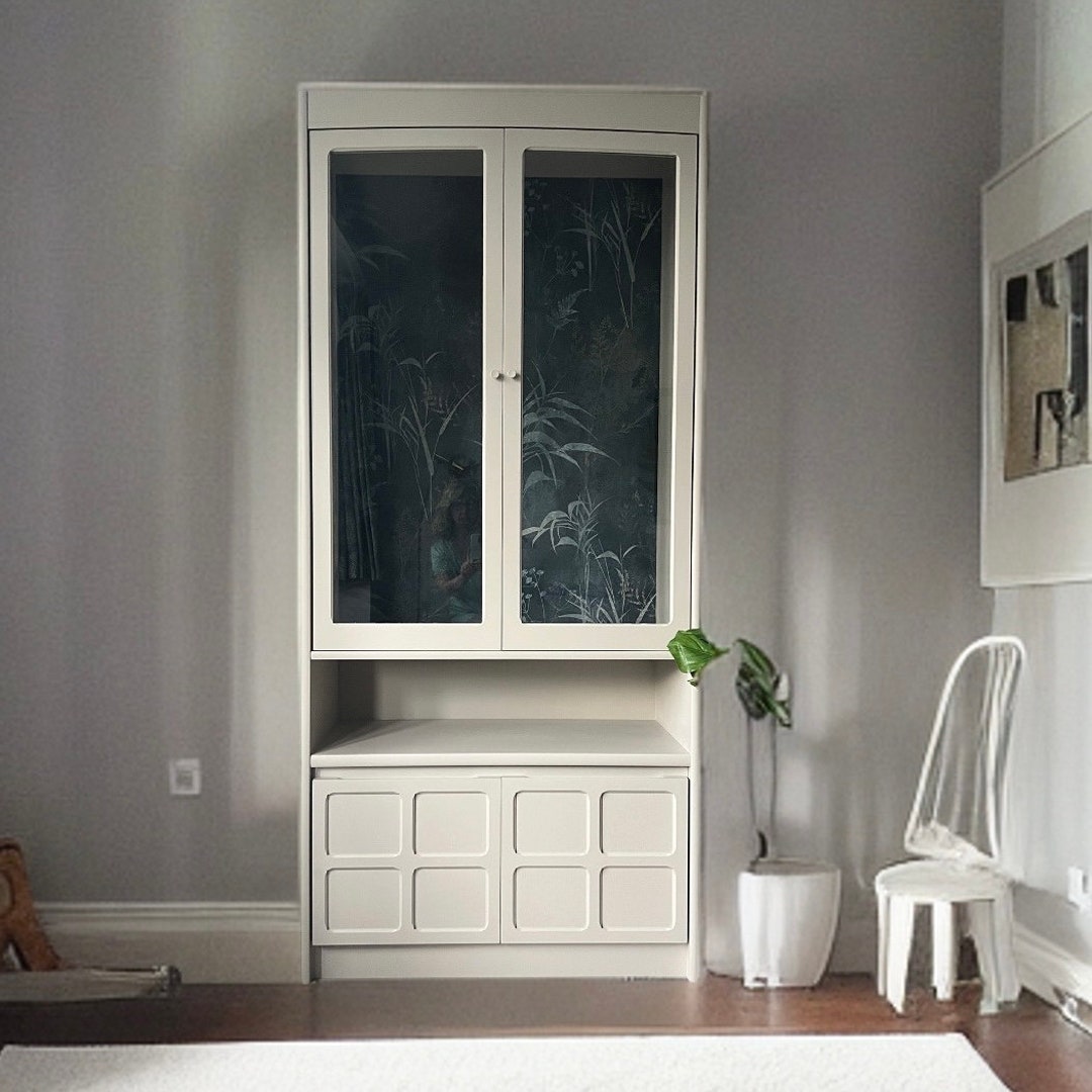 Nathan Display Cabinet , Teak Wall Unit, Display Cabinet, Wall Cabinet ...