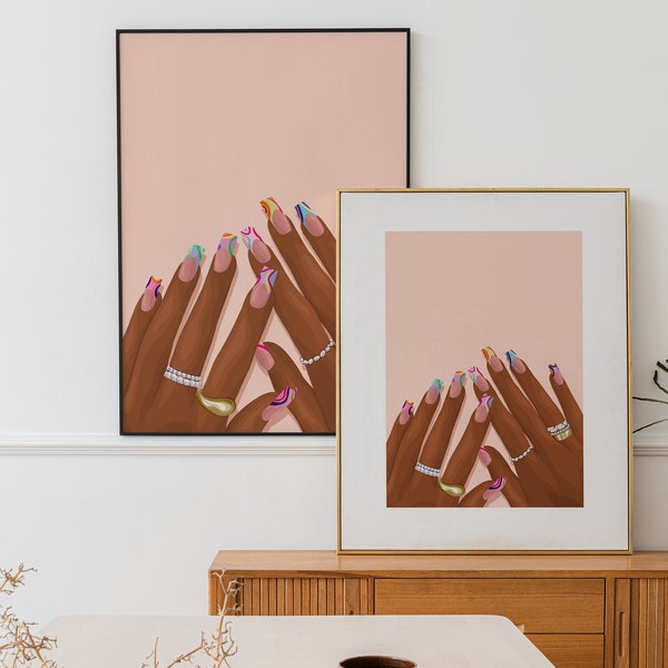 Nails Poster - Etsy