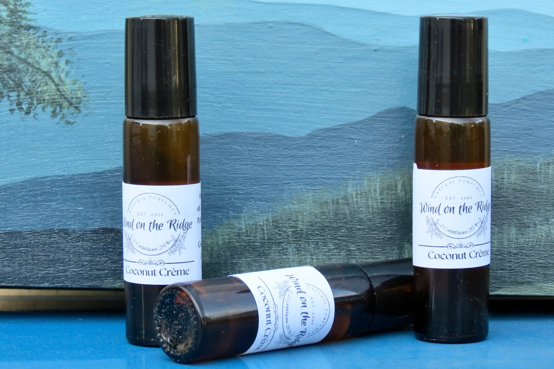 Natural Perfume Oil; Wind on the Ridge's "coconut Creme"; 100% Natural ...