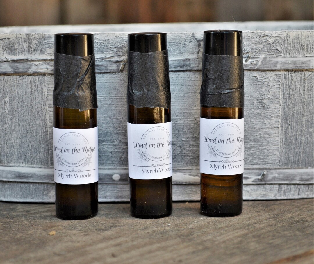 Natural Perfume Oil; Wind on the Ridge's "myrrh Woods"; 100% Natural ...