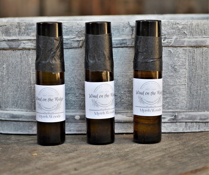 Natural Perfume Oil; Wind on the Ridge's "myrrh Woods"; 100% Natural ...