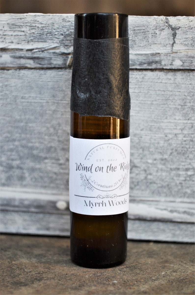 Natural Perfume Oil Wind on the Ridge's myrrh Woods 100% Natural ...