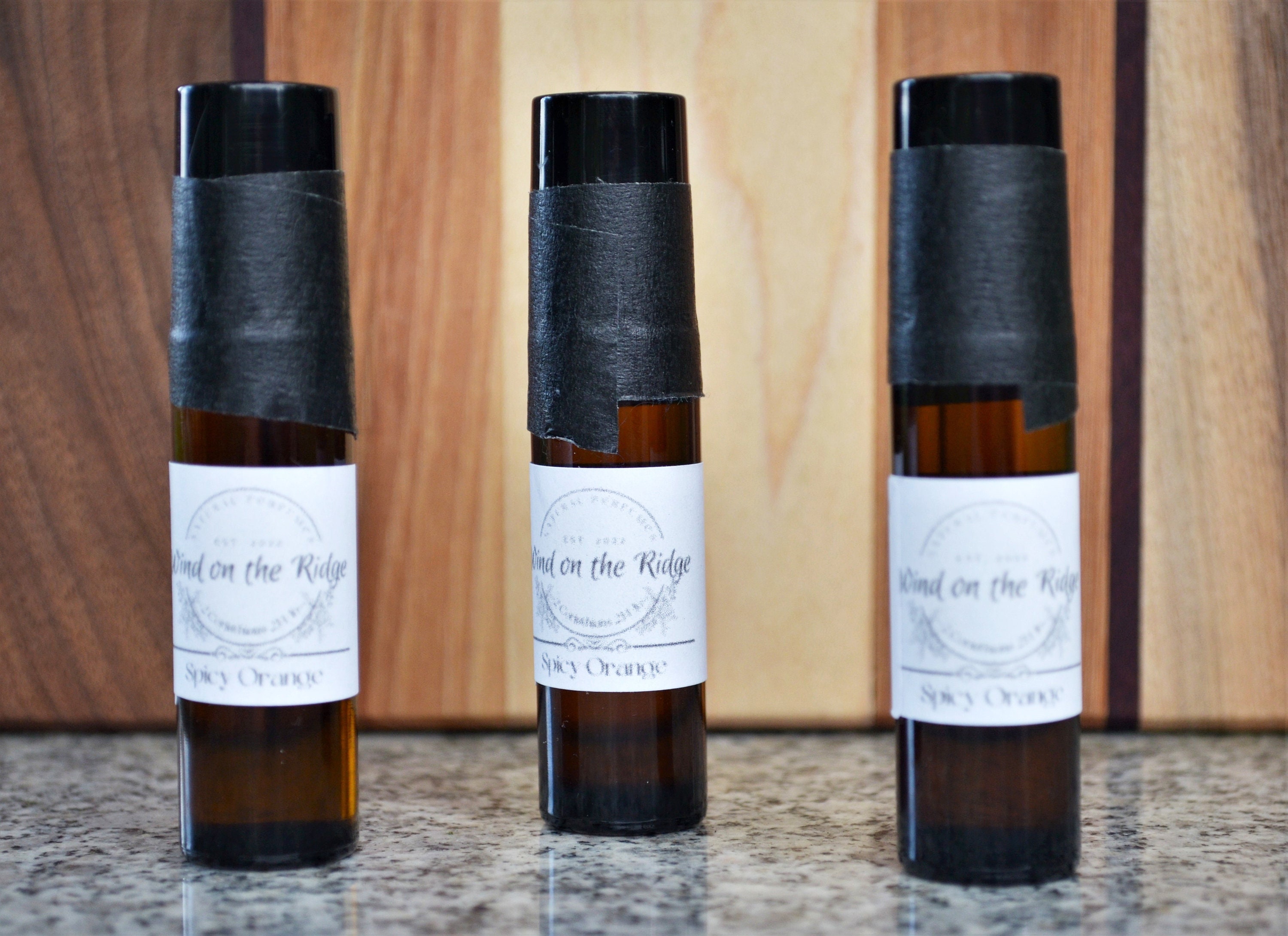 Natural Perfume Oils; Wind on the Ridge Perfume's "spicy Orange"; 100% ...
