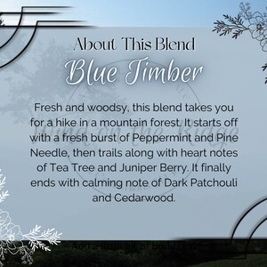 Natural Perfume; Wind on the Ridge Natural Perfume's "blue Timber ...