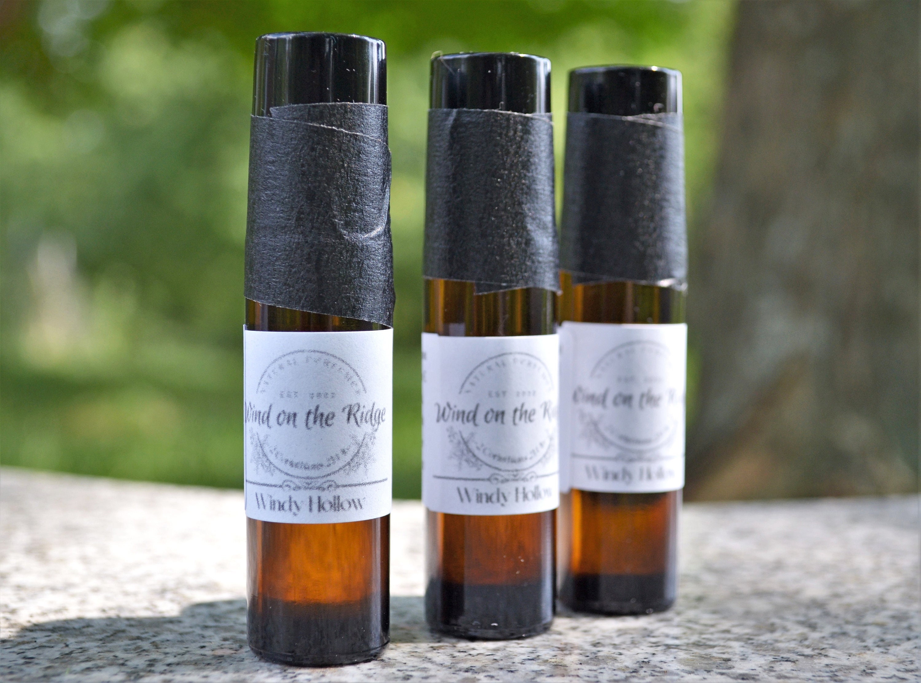 Natural Perfume Oil; Wind on the Ridge Perfume's "windy Hollow"; 100% ...