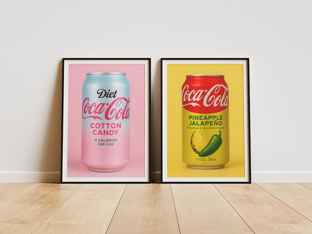 Cola Style | Coke Parody Poster | Jalapeño & Cotton Candy | Pop Art ...