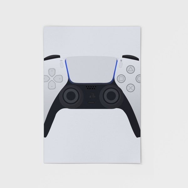 Ps5 Controller Poster - Etsy