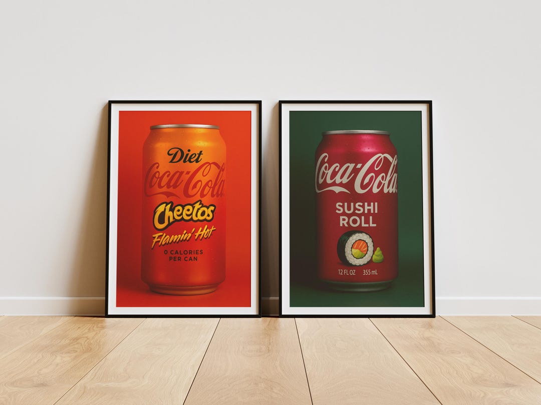 Cola Style | Coke Parody Poster | Sushi Roll & Hot Cheetos Parody ...