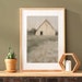 Rustic Barn and Field Watercolor Print, Landscape Printable Wall Art ...