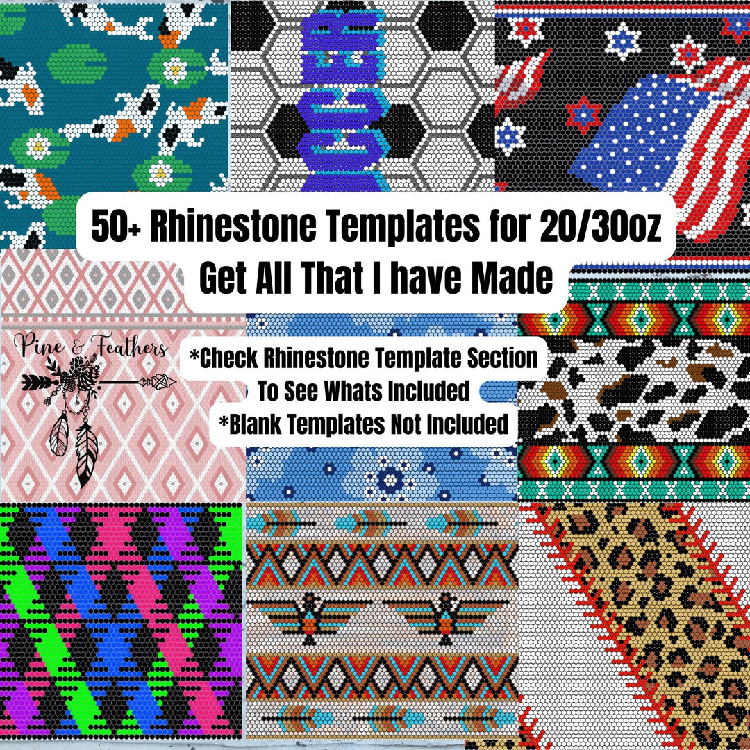 Rhinestone Template Drive, Get All of the Rhinestone Templates That I ...