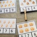 Counting Shells Clip Cards 1-20, Toddler Preschool Kindergarten Math ...
