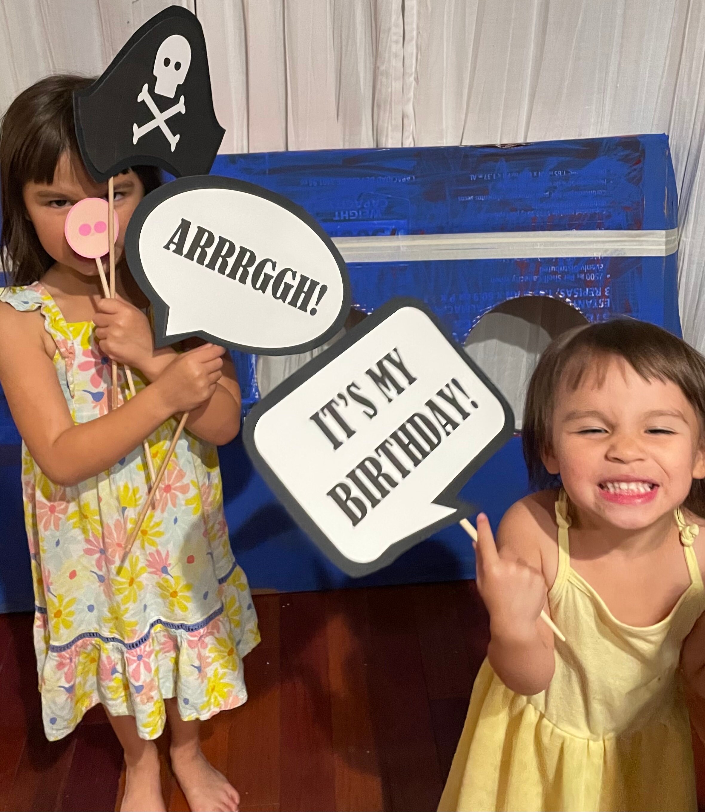 Pirate Photo Props Pirate Birthday Party Activity Set of 20 - Etsy