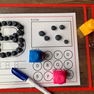 Alphabet Workbook, Uppercase Letters, Preschool Busy Binder Printable ...