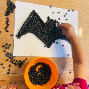 Halloween Playdough Mats Fall Play Dough Mats Back to School - Etsy