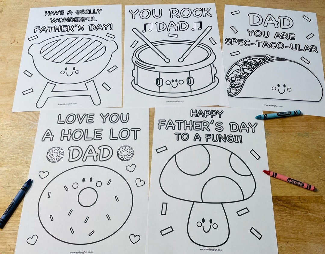 Dad Birthday Coloring, Grandpa Birthday, Uncle Birthday, Father's Day ...