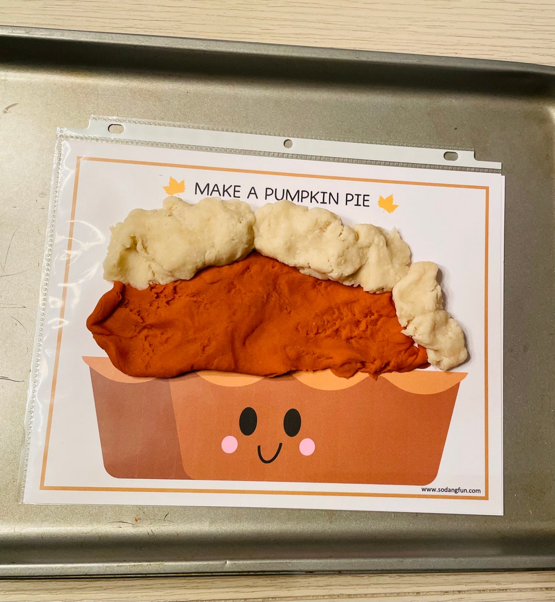 Thanksgiving Playdough Mats, Fall Counting Mats, Sensory Play Mats ...