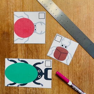 Measuring Bugs Activity Insect Measuring Activity Bugs | Etsy
