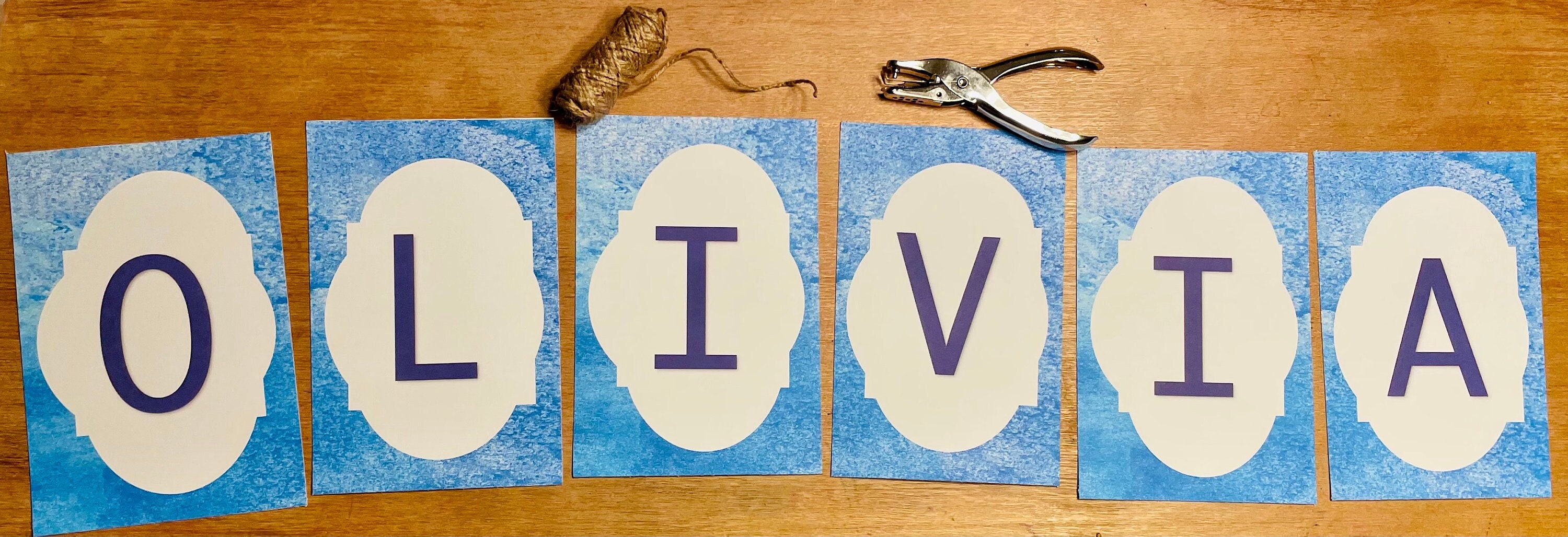 Printable Name Banner Personalized Name Banner Custom Name - Etsy