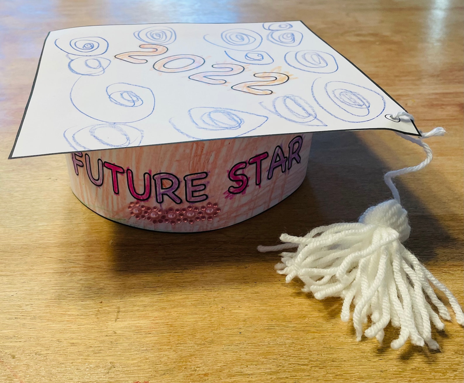 Printable Grad Cap Paper Graduation Hat Craft Personalized - Etsy