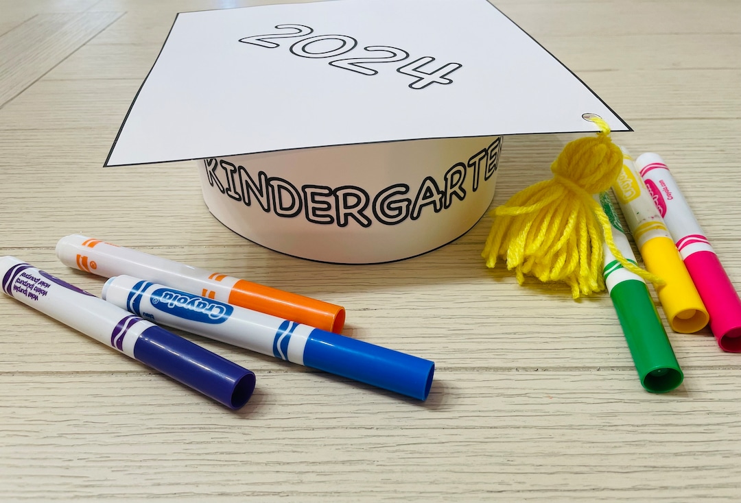 Printable Grad Cap, Paper Graduation Hat Craft, Personalized Grad Hat ...