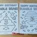 Bee Themed Birthday Coloring Pages for Kids, Set of 5 - Etsy