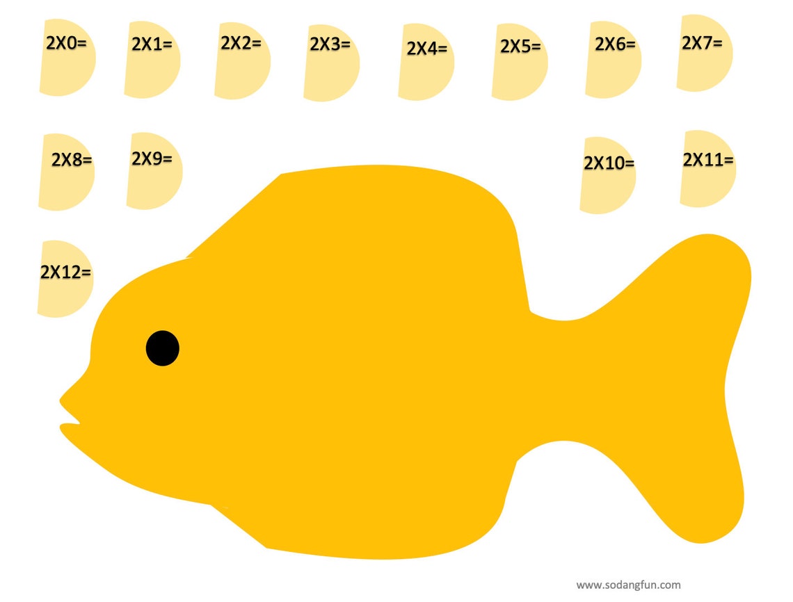 Multiplication Craft Summer Math Activity Sea Creature | Etsy