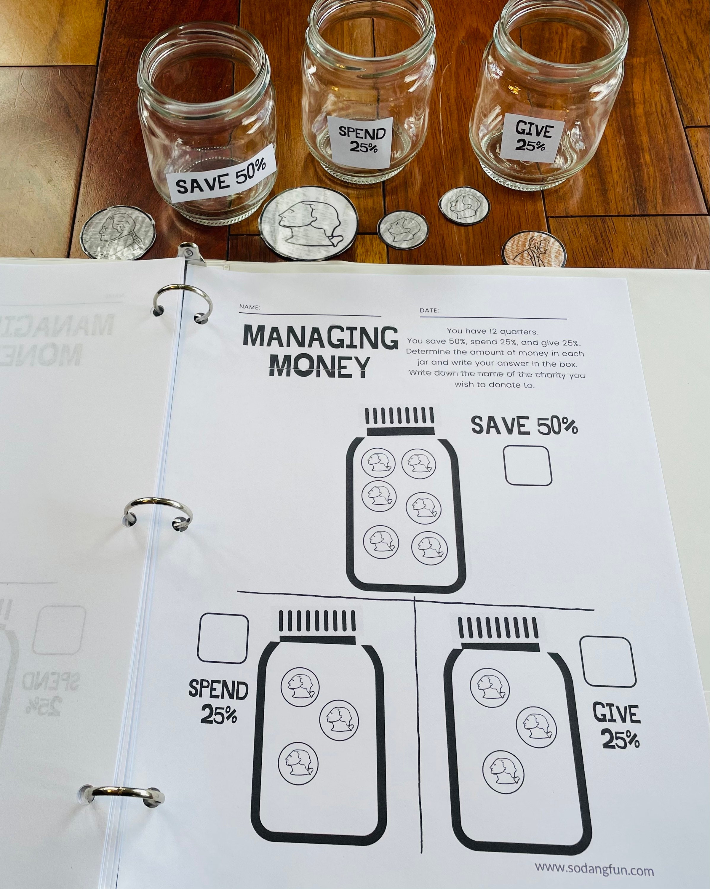 Counting Coins Worksheets Money Math Activities for - Etsy
