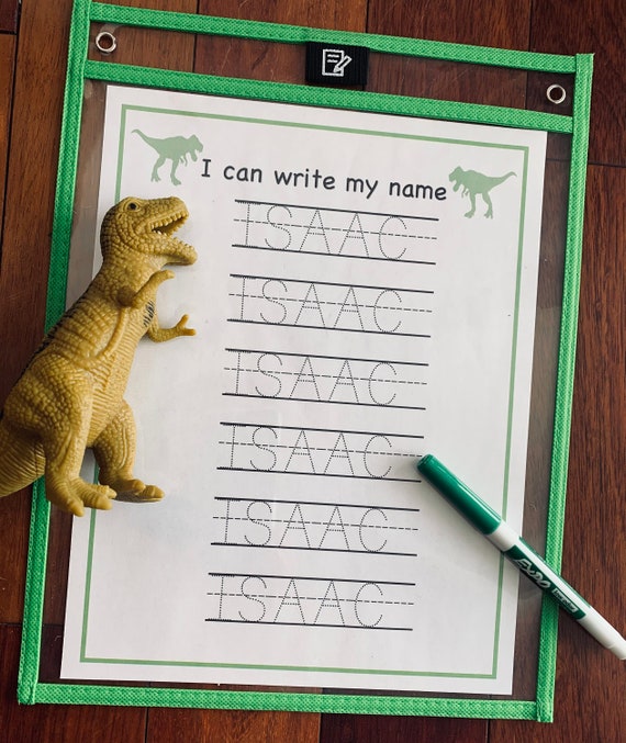 Personalized Tracing Worksheets Writing Name Numbers - Etsy