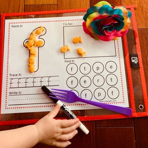 Alphabet & Number Workbook Bundle, Uppercase Lowercase Letters, Numbers ...