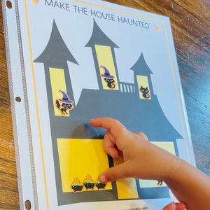 Halloween Playdough Mats, Fall Play Dough Mats, Back to School ...