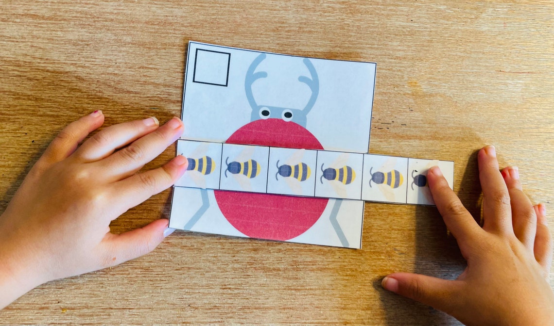 Measuring Bugs Activity Insect Measuring Activity Bugs | Etsy