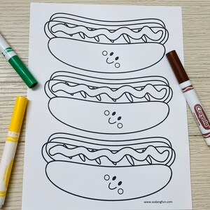 Baseball Concessions Stand Dramatic Play, Pretend Menu, Printable Play ...