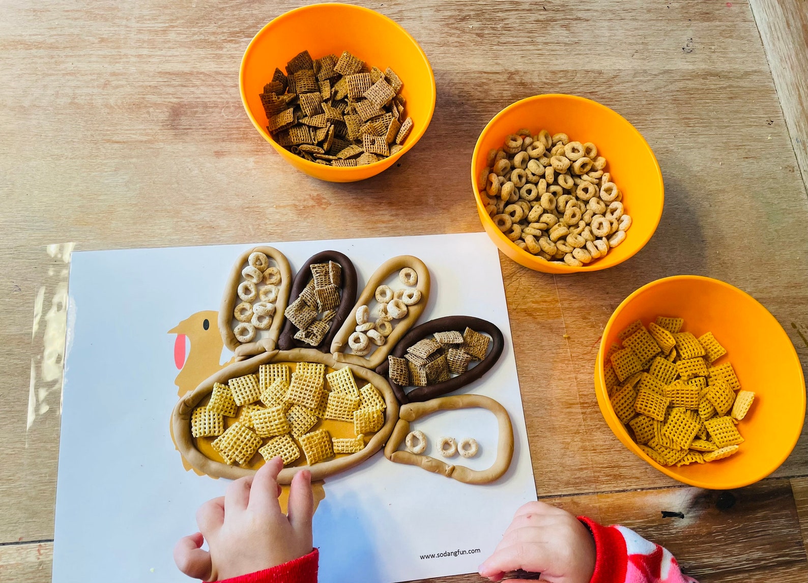 Thanksgiving Playdough Mats Fall Counting Mats Sensory Play - Etsy